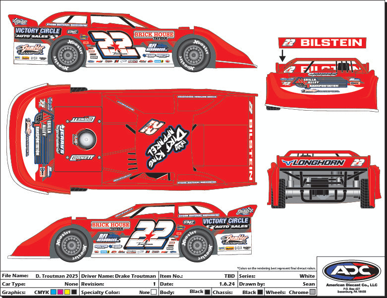 Diecasts – Team 22 Merchandise