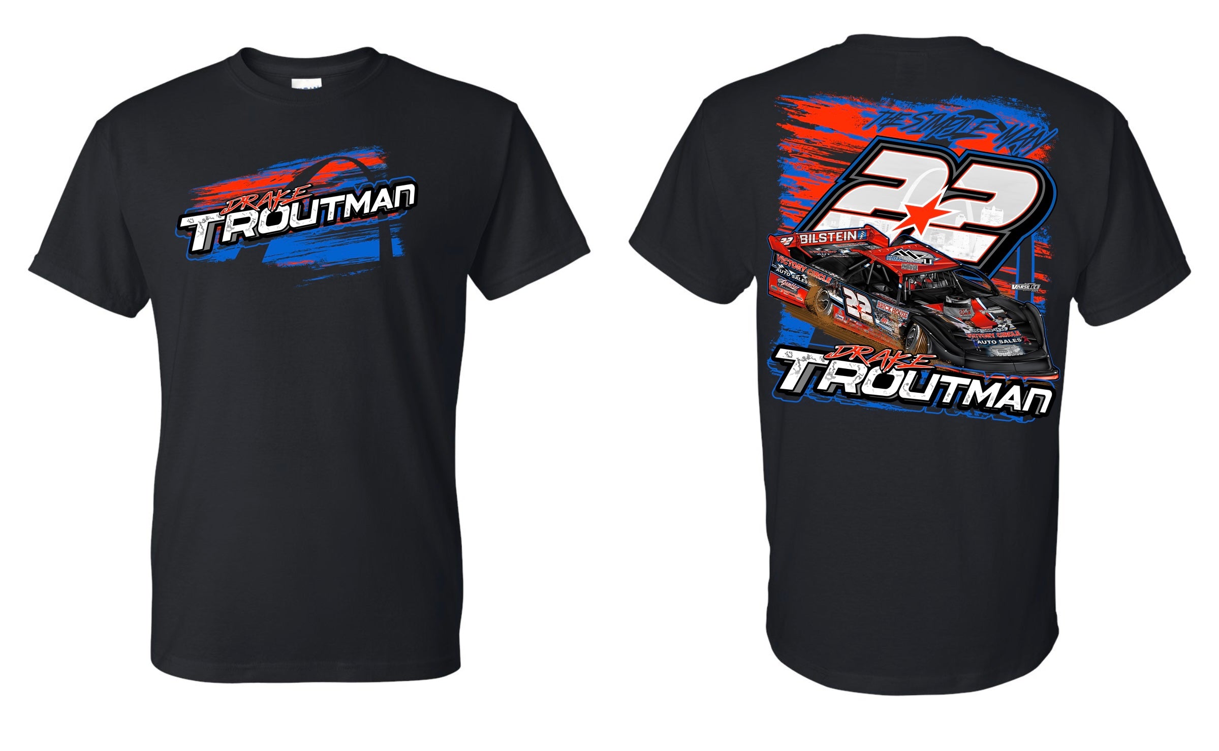 Drake Troutman #22 2025 Arch Dome T-Shirt – Team 22 Merchandise