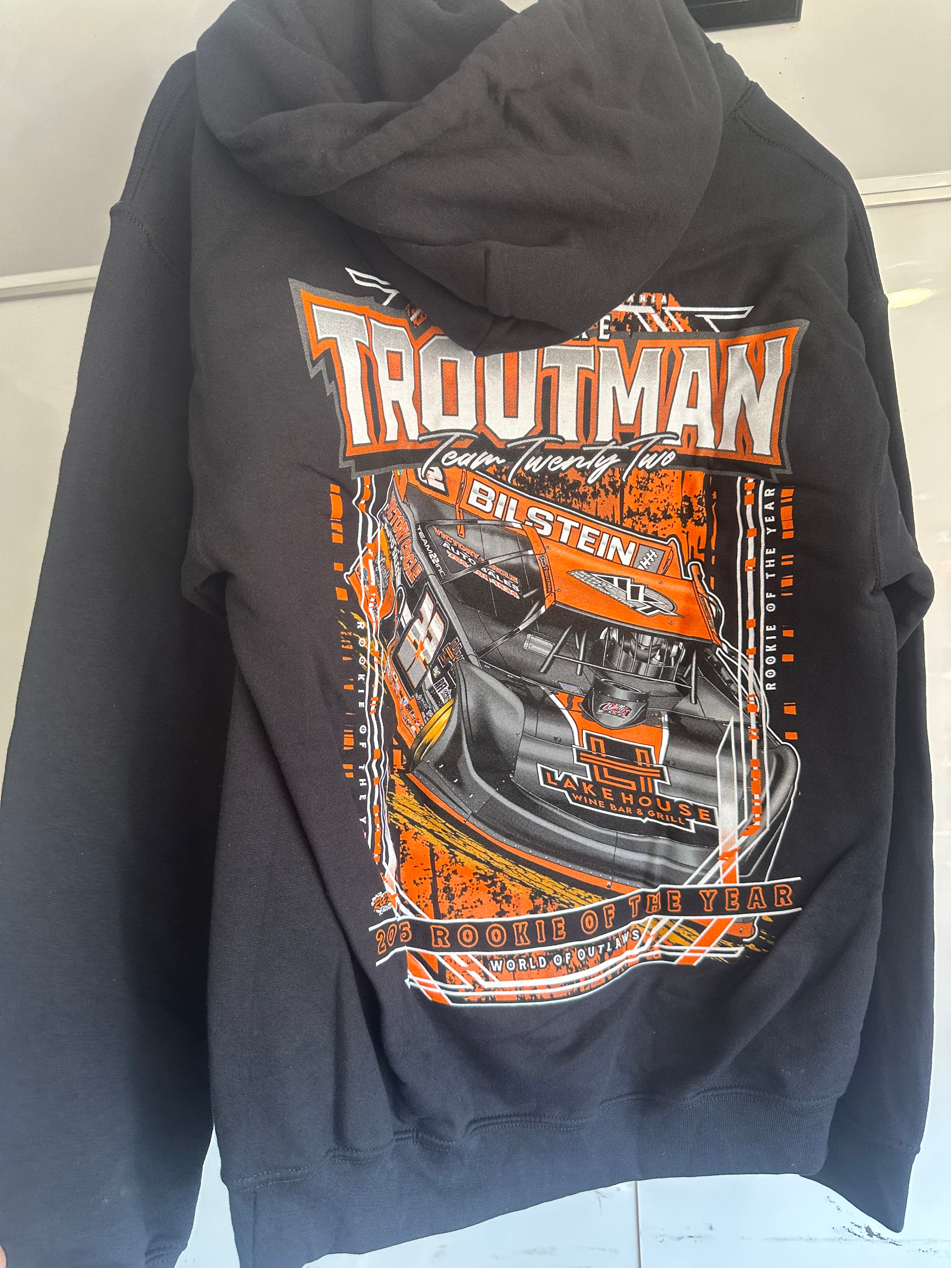 Drake Troutman #22 WoO Rookie of the Year 2025 Hoodie – Team 22 Merchandise