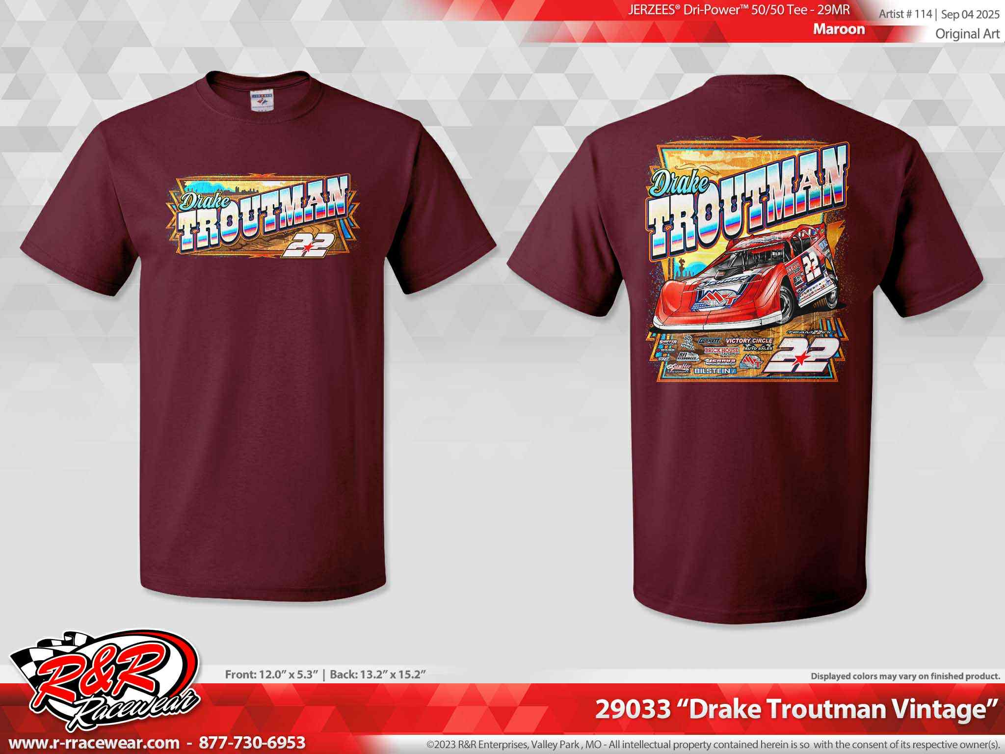 Drake Troutman #22 2026 Wild West T-Shirt – Team 22 Merchandise